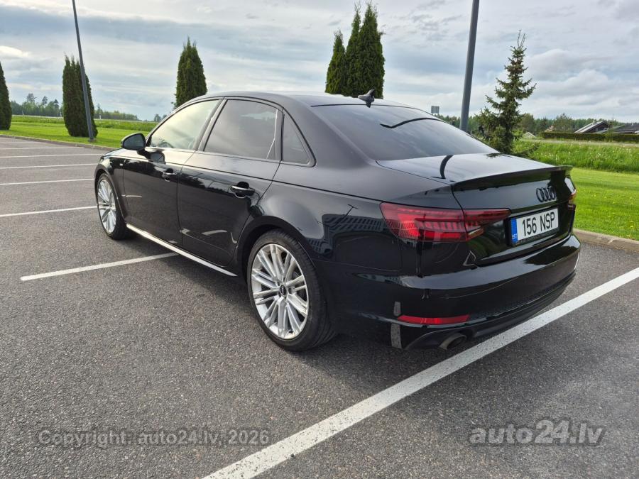 Melns Audi A4 2018 Tartu, ar dzinēja tilpumu 2.00 L un nobraukumu 60 tūkst. km par 20900 €, foto 5 vietnē AUTOMOTO.COM.LV