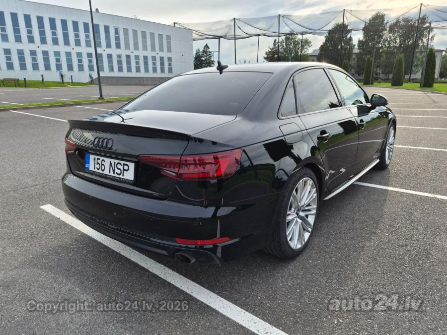 Melns Audi A4 2018 Tartu, ar dzinēja tilpumu 2.00 L un nobraukumu 60 tūkst. km par 20900 €, foto 6 vietnē AUTOMOTO.COM.LV