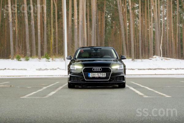 Black Audi A4 2018 in Riga, with an engine capacity of 2.00 L and mileage of 181 thousand km for 16190 €, photo 3 on AUTOMOTO.COM.LV