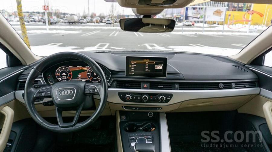 Melns Audi A4 2018 Rīga, ar dzinēja tilpumu 2.00 L un nobraukumu 181 tūkst. km par 16190 €, foto 12 vietnē AUTOMOTO.COM.LV