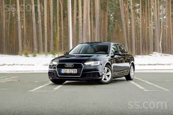Melns Audi A4 2018 Rīga, ar dzinēja tilpumu 2.00 L un nobraukumu 181 tūkst. km par 16190 €, foto 1 vietnē AUTOMOTO.COM.LV