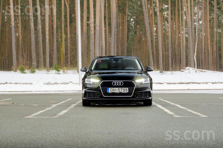 Melns Audi A4 2018 Rīga, ar dzinēja tilpumu 2.00 L un nobraukumu 181 tūkst. km par 16190 €, foto 4 vietnē AUTOMOTO.COM.LV