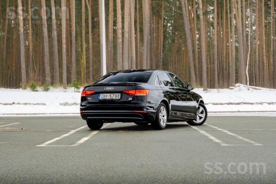 Melns Audi A4 2018 Rīga, ar dzinēja tilpumu 2.00 L un nobraukumu 181 tūkst. km par 16190 €, foto 6 vietnē AUTOMOTO.COM.LV