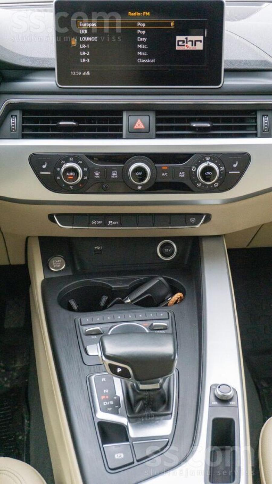 Melns Audi A4 2018 Rīga, ar dzinēja tilpumu 2.00 L un nobraukumu 181 tūkst. km par 16190 €, foto 13 vietnē AUTOMOTO.COM.LV