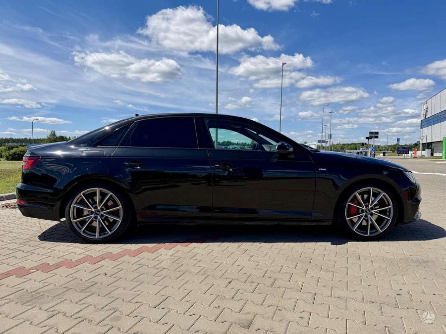 Melns Audi A4 2018 Viļņa, ar dzinēja tilpumu 1.98 L un nobraukumu 93 tūkst. km par 16700 €, foto 5 vietnē AUTOMOTO.COM.LV