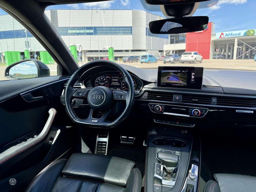 Melns Audi A4 2018 Viļņa, ar dzinēja tilpumu 1.98 L un nobraukumu 93 tūkst. km par 16700 €, foto 13 vietnē AUTOMOTO.COM.LV