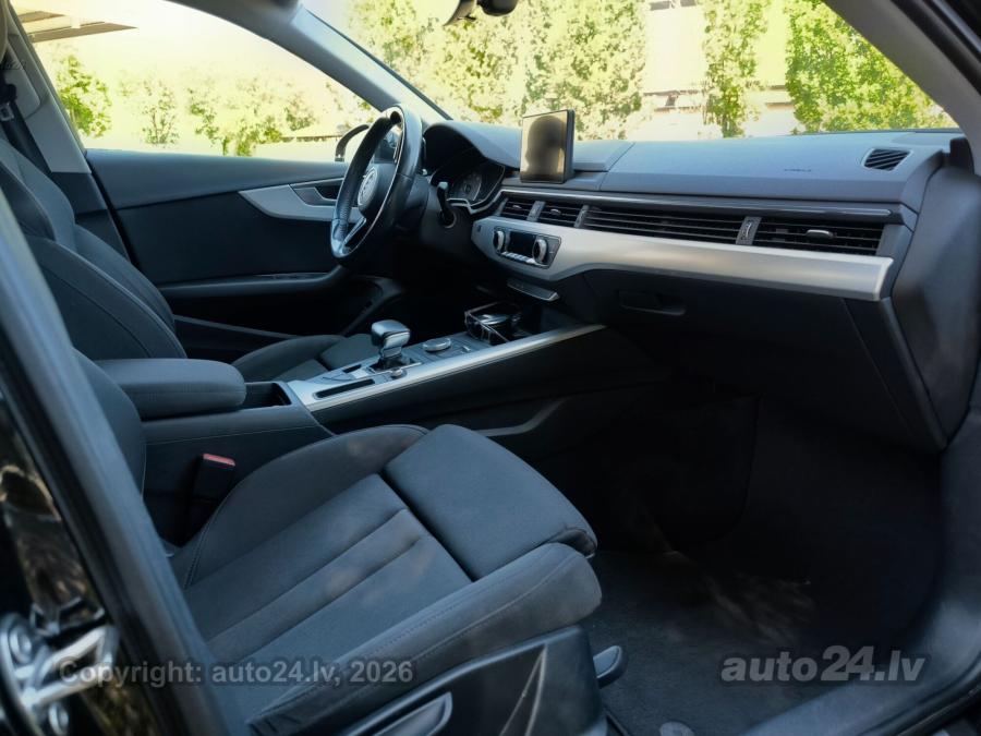 Melns Audi A4 2018 Tallina, ar dzinēja tilpumu 1.40 L un nobraukumu 110 tūkst. km par 18300 €, foto 11 vietnē AUTOMOTO.COM.LV