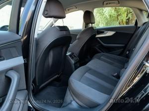 Melns Audi A4 2018 Tallina, ar dzinēja tilpumu 1.40 L un nobraukumu 110 tūkst. km par 18300 €, foto 12 vietnē AUTOMOTO.COM.LV