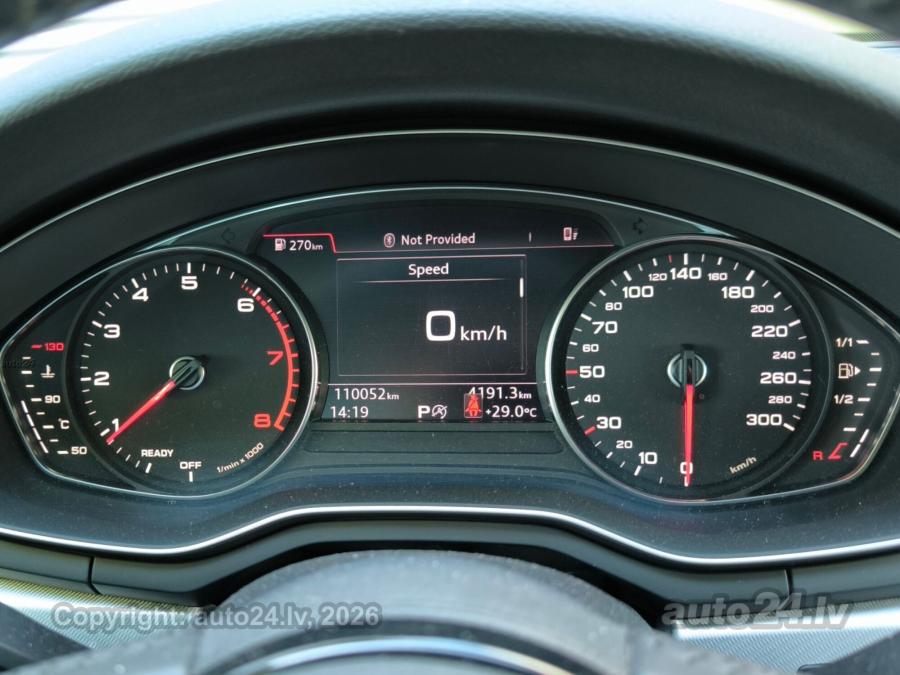 Melns Audi A4 2018 Tallina, ar dzinēja tilpumu 1.40 L un nobraukumu 110 tūkst. km par 18300 €, foto 13 vietnē AUTOMOTO.COM.LV