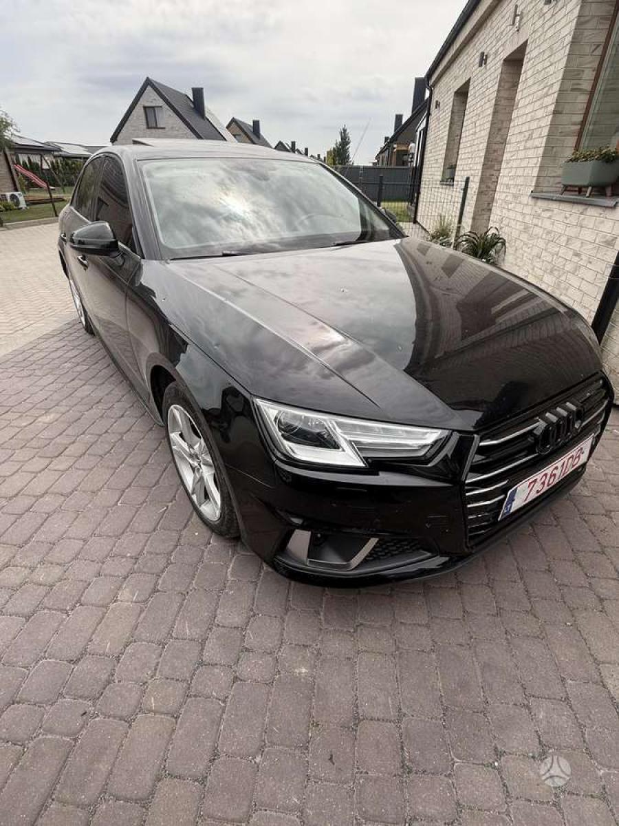Melns Audi A4 2018 Kauņa, ar dzinēja tilpumu 2.00 L un nobraukumu 148 tūkst. km par 10850 €, foto 3 vietnē AUTOMOTO.COM.LV
