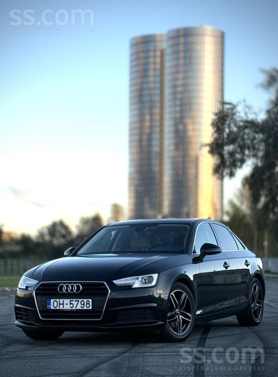 Melns Audi A4 2018 Rīga, ar dzinēja tilpumu 2.00 L un nobraukumu 180 tūkst. km par 14140 €, foto 6 vietnē AUTOMOTO.COM.LV