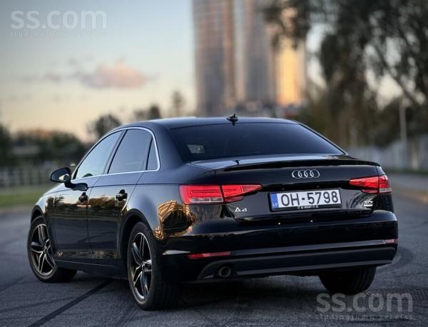 Melns Audi A4 2018 Rīga, ar dzinēja tilpumu 2.00 L un nobraukumu 180 tūkst. km par 14140 €, foto 7 vietnē AUTOMOTO.COM.LV