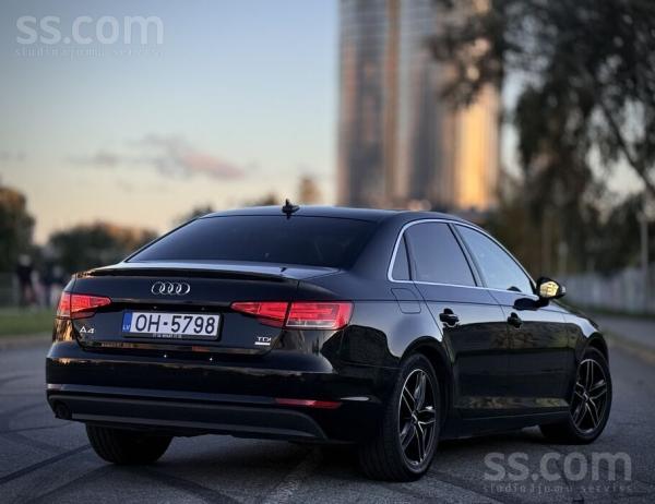 Melns Audi A4 2018 Rīga, ar dzinēja tilpumu 2.00 L un nobraukumu 180 tūkst. km par 14140 €, foto 8 vietnē AUTOMOTO.COM.LV