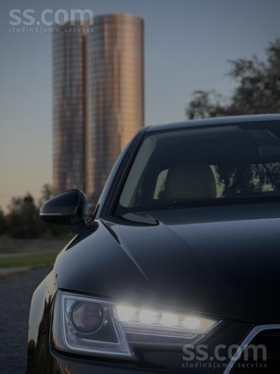 Melns Audi A4 2018 Rīga, ar dzinēja tilpumu 2.00 L un nobraukumu 180 tūkst. km par 14140 €, foto 9 vietnē AUTOMOTO.COM.LV