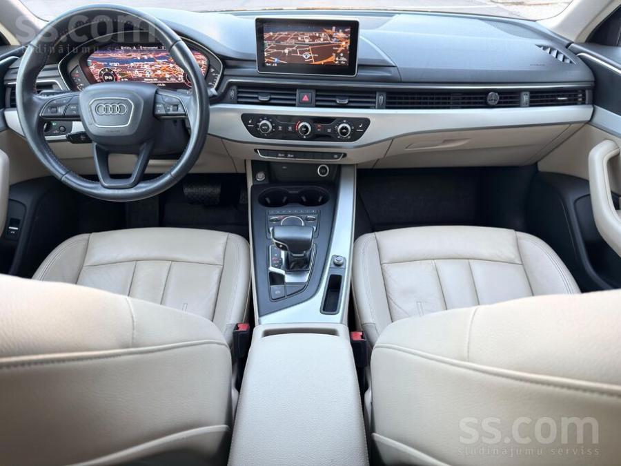Melns Audi A4 2018 Rīga, ar dzinēja tilpumu 2.00 L un nobraukumu 180 tūkst. km par 14140 €, foto 16 vietnē AUTOMOTO.COM.LV