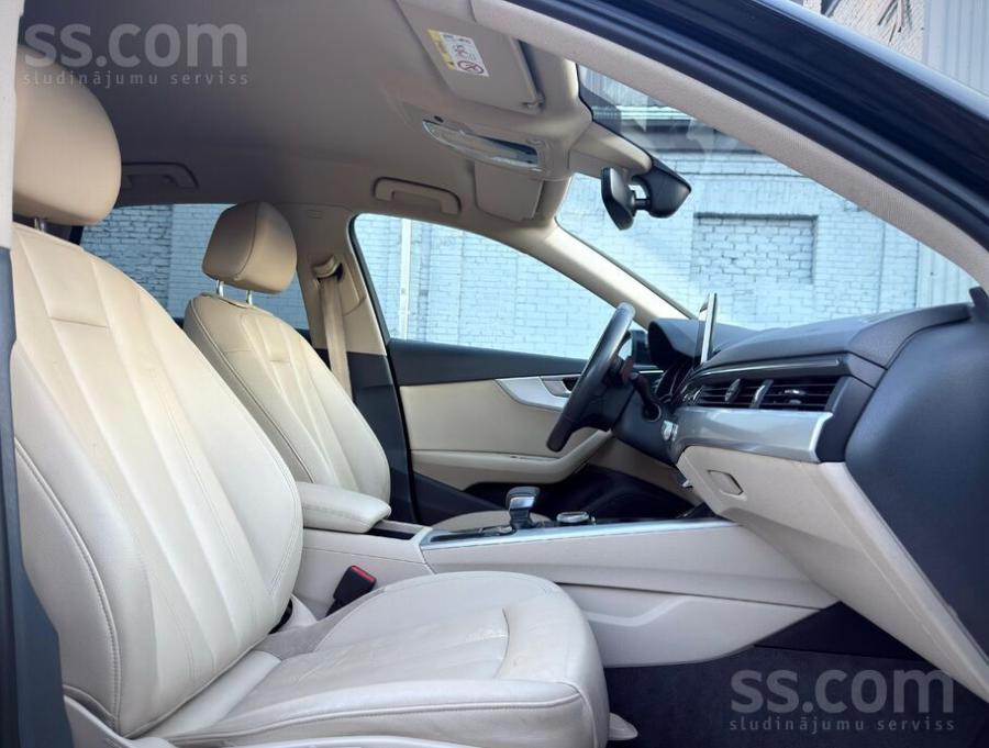 Melns Audi A4 2018 Rīga, ar dzinēja tilpumu 2.00 L un nobraukumu 180 tūkst. km par 14140 €, foto 18 vietnē AUTOMOTO.COM.LV