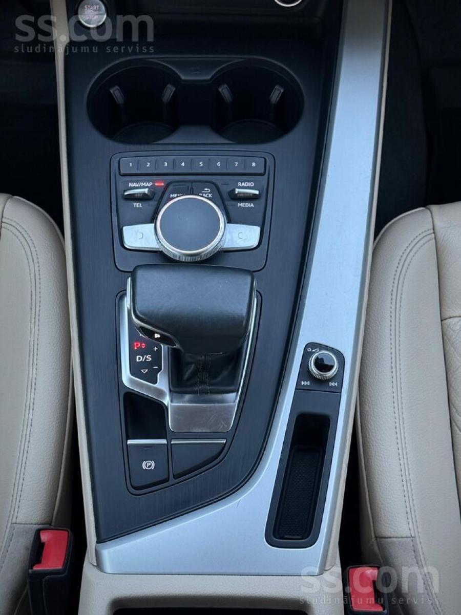 Melns Audi A4 2018 Rīga, ar dzinēja tilpumu 2.00 L un nobraukumu 180 tūkst. km par 14140 €, foto 24 vietnē AUTOMOTO.COM.LV