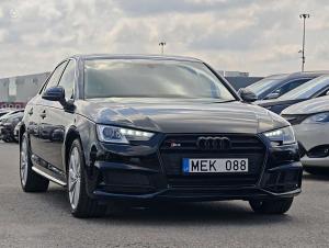 Black Audi A4 2018 in Vilnius, with an engine capacity of 1.98 L and mileage of 143 thousand km for 15800 €, photo  on AUTOMOTO.COM.LV