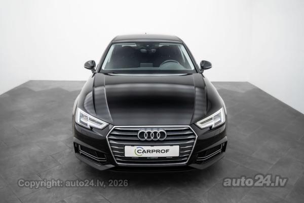 Audi A4 2018 in Tallinn on AUTOMOTO.COM.LV Black Audi A4 2018 in Tallinn, with an engine capacity of 2.00 L and mileage of 206 thousand km for 13999 €, photo 3 on AUTOMOTO.COM.LV
