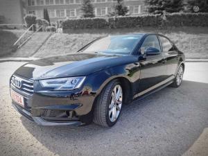 Black Audi A4 2018 in Vilnius, with an engine capacity of 1.98 L and mileage of 98 thousand km for 15000 €, photo  on AUTOMOTO.COM.LV