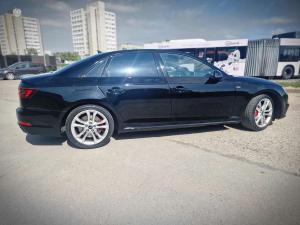 Black Audi A4 2018 in Vilnius, with an engine capacity of 1.98 L and mileage of 98 thousand km for 15000 €, photo 7 on AUTOMOTO.COM.LV