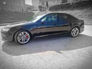 Black Audi A4 2018 in Vilnius, with an engine capacity of 1.98 L and mileage of 98 thousand km for 15000 €, photo 8 on AUTOMOTO.COM.LV