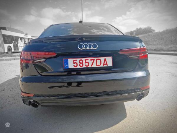 Черный Ауди А4 2018 в Вильнюс, объемом двигателя 1.98 л и пробегом 98 тыс. км за 15000 €, фото 11 на AUTOMOTO.COM.LV