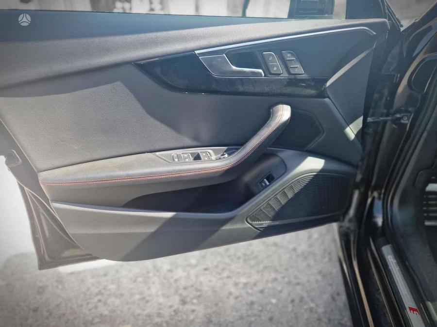 Black Audi A4 2018 in Vilnius, with an engine capacity of 1.98 L and mileage of 98 thousand km for 15000 €, photo 26 on AUTOMOTO.COM.LV