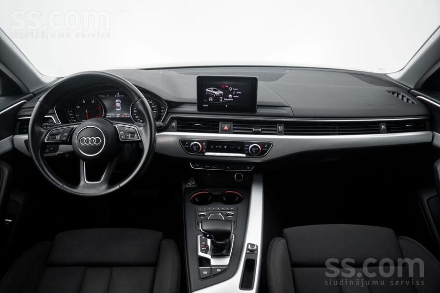Melns Audi A4 2018 Tallina, ar dzinēja tilpumu 2.00 L un nobraukumu 206 tūkst. km par 13999 €, foto 3 vietnē AUTOMOTO.COM.LV