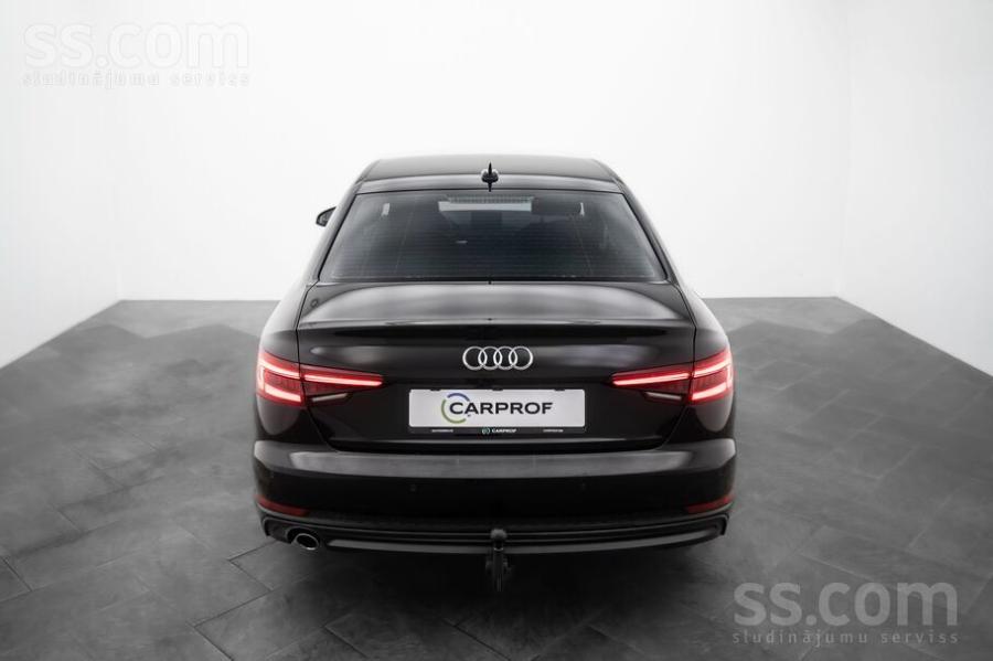 Melns Audi A4 2018 Tallina, ar dzinēja tilpumu 2.00 L un nobraukumu 206 tūkst. km par 13999 €, foto 8 vietnē AUTOMOTO.COM.LV