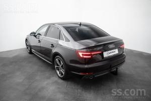 Melns Audi A4 2018 Tallina, ar dzinēja tilpumu 2.00 L un nobraukumu 206 tūkst. km par 13999 €, foto 9 vietnē AUTOMOTO.COM.LV