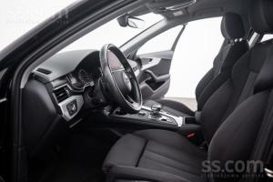 Melns Audi A4 2018 Tallina, ar dzinēja tilpumu 2.00 L un nobraukumu 206 tūkst. km par 13999 €, foto 10 vietnē AUTOMOTO.COM.LV