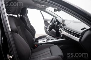 Melns Audi A4 2018 Tallina, ar dzinēja tilpumu 2.00 L un nobraukumu 206 tūkst. km par 13999 €, foto 13 vietnē AUTOMOTO.COM.LV