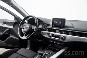 Melns Audi A4 2018 Tallina, ar dzinēja tilpumu 2.00 L un nobraukumu 206 tūkst. km par 13999 €, foto 14 vietnē AUTOMOTO.COM.LV