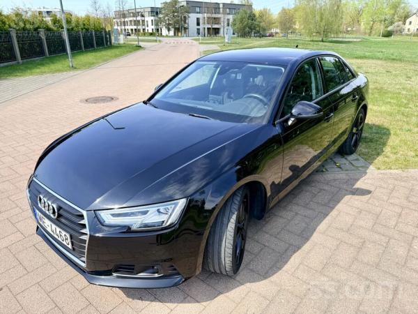 Черный Ауди А4 2019 в Рига, объемом двигателя 2.00 л и пробегом 129 тыс. км за 17950 €, фото 9 на AUTOMOTO.COM.LV