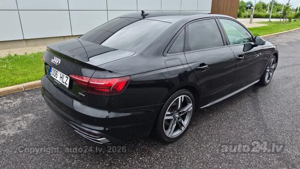 Black Audi A4 2019 in Tallinn, with an engine capacity of 2.00 L and mileage of 123 thousand km for 23800 €, photo 4 on AUTOMOTO.COM.LV