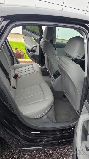 Black Audi A4 2019 in Tallinn, with an engine capacity of 2.00 L and mileage of 123 thousand km for 23800 €, photo 11 on AUTOMOTO.COM.LV