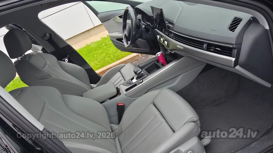 Black Audi A4 2019 in Tallinn, with an engine capacity of 2.00 L and mileage of 123 thousand km for 23800 €, photo 13 on AUTOMOTO.COM.LV