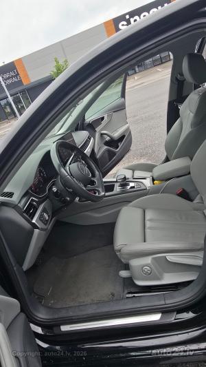 Black Audi A4 2019 in Tallinn, with an engine capacity of 2.00 L and mileage of 123 thousand km for 23800 €, photo 14 on AUTOMOTO.COM.LV
