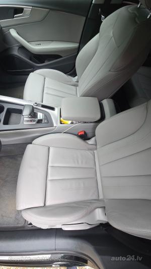 Black Audi A4 2019 in Tallinn, with an engine capacity of 2.00 L and mileage of 123 thousand km for 23800 €, photo 23 on AUTOMOTO.COM.LV
