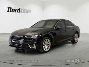Black Audi A4 2019 in Tallinn, with an engine capacity of 2.00 L and mileage of 94 thousand km for 19900 €, photo  on AUTOMOTO.COM.LV