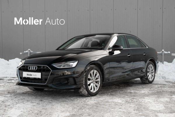 Black Audi A4 2020 in Vilnius, with an engine capacity of 2.00 L and mileage of 100 thousand km for 22750 €, photo 1 on AUTOMOTO.COM.LV