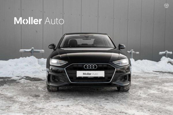 Black Audi A4 2020 in Vilnius, with an engine capacity of 2.00 L and mileage of 100 thousand km for 22750 €, photo 2 on AUTOMOTO.COM.LV