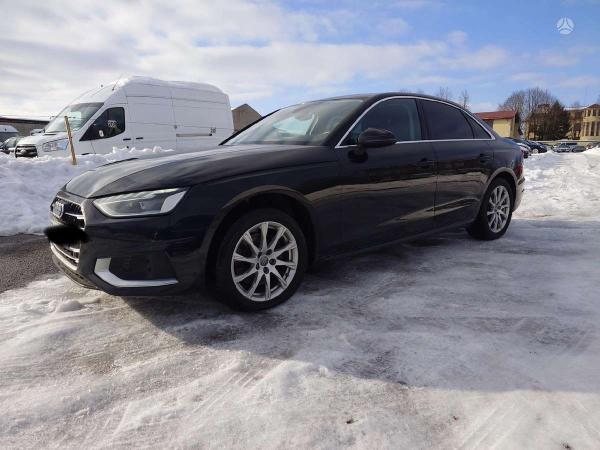 Black Audi A4 2020 in Taurage, with an engine capacity of 1.97 L and mileage of 325 thousand km for 13915 €, photo 1 on AUTOMOTO.COM.LV