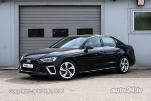 Melns Audi A4 2020 Jelgava, ar dzinēja tilpumu 2.00 L un nobraukumu 99 tūkst. km par 23980 €, foto  vietnē AUTOMOTO.COM.LV