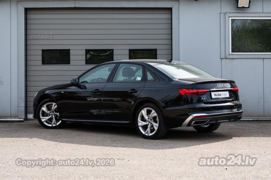 Melns Audi A4 2020 Jelgava, ar dzinēja tilpumu 2.00 L un nobraukumu 99 tūkst. km par 23980 €, foto 5 vietnē AUTOMOTO.COM.LV