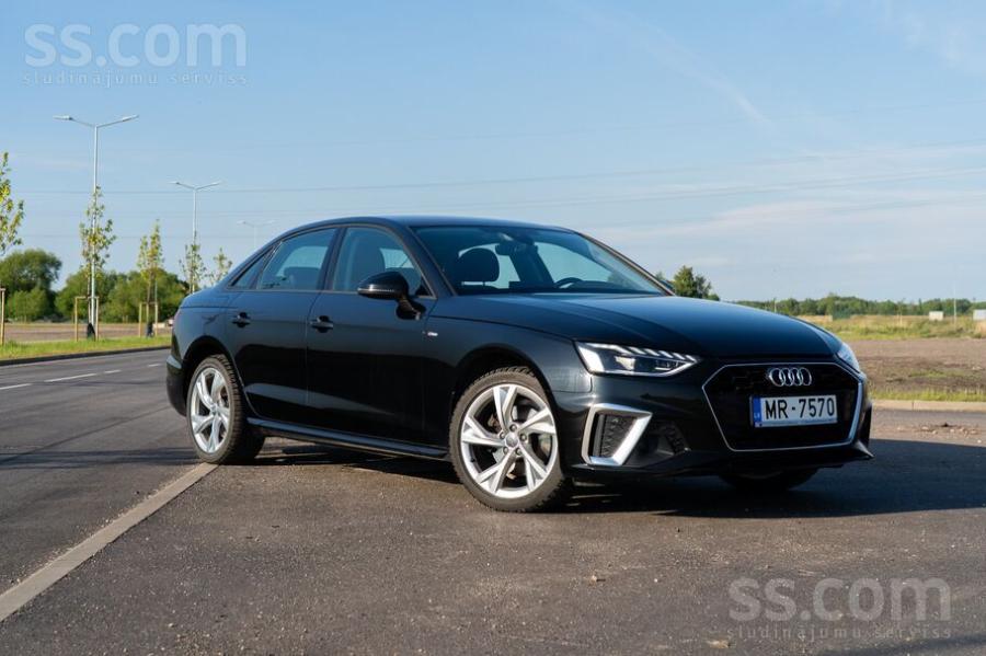 Melns Audi A4 2020 Liepāja, ar dzinēja tilpumu 2.00 L un nobraukumu 107 tūkst. km par 22500 €, foto 10 vietnē AUTOMOTO.COM.LV