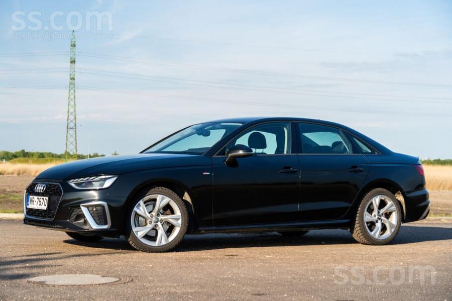 Melns Audi A4 2020 Liepāja, ar dzinēja tilpumu 2.00 L un nobraukumu 107 tūkst. km par 22500 €, foto 15 vietnē AUTOMOTO.COM.LV