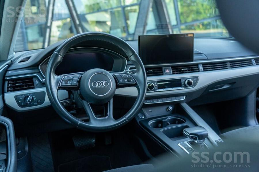 Melns Audi A4 2020 Liepāja, ar dzinēja tilpumu 2.00 L un nobraukumu 107 tūkst. km par 22500 €, foto 23 vietnē AUTOMOTO.COM.LV