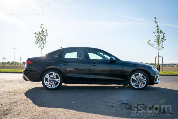 Black Audi A4 2020 in Liepaja, with an engine capacity of 2.00 L and mileage of 107 thousand km for 21900 €, photo 7 on AUTOMOTO.COM.LV